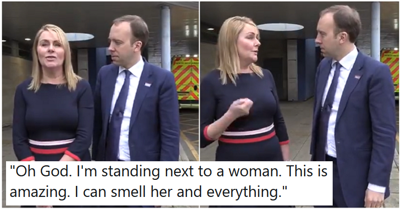 Matt Hancock Being Totally Normal With A Woman The Only 5 Funny